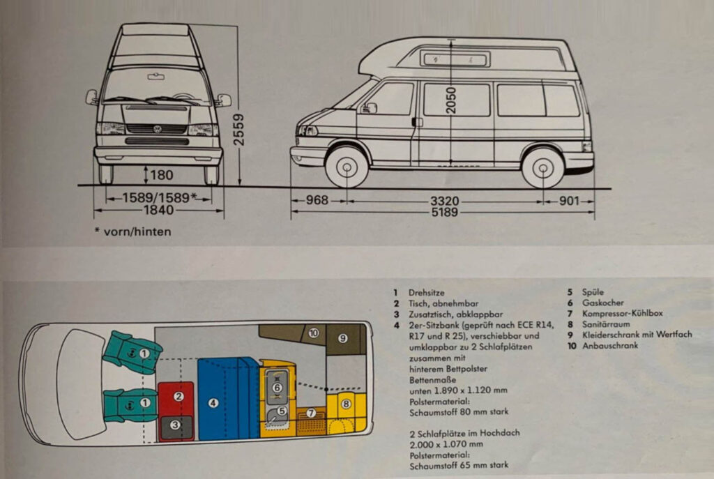 VW T4 California Exclusive - información, precio, datos técnicos